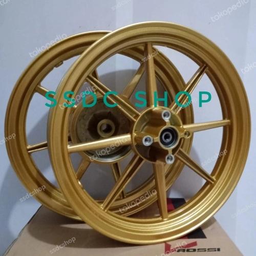 Jual VELG V ROSSI VENOM MIO SPORTY 185/215 14 GOLD - Jakarta Pusat ...