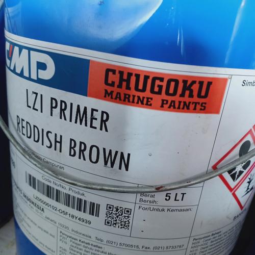 Jual Cat Marine CMP atau Shigoku LZI PRIMER REDISH BROWN 5 Liter - Jakarta Utara - Ibnu Cat ...
