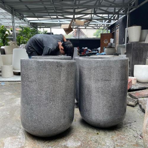 Jual Pot Terrazzo Varian Abu Desain elegant - Kota Depok - Pot Wastafel ...