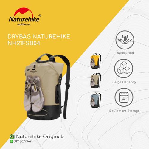 Jual DRYBAG / TAS ANTI AIR / WATERPROOF NATUREHIKE NH21FSB04 20L 30L 40L - 40L KHAKI - Jakarta ...