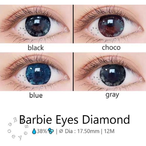 Jual Softlens Barbie Eye Diamond Series - 1pasang minus, Black ...