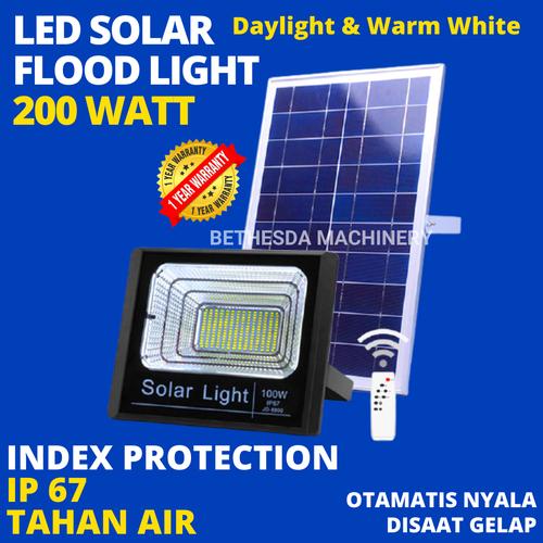 Jual Solar Panel 200W Solar Panel 200 WP Panel Surya 200 Watt Flood ...