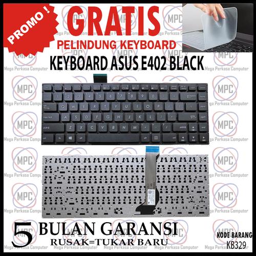Jual Keyboard Laptop Asus E402 E402B E402BA SERIES FREE KEYBOARD ...