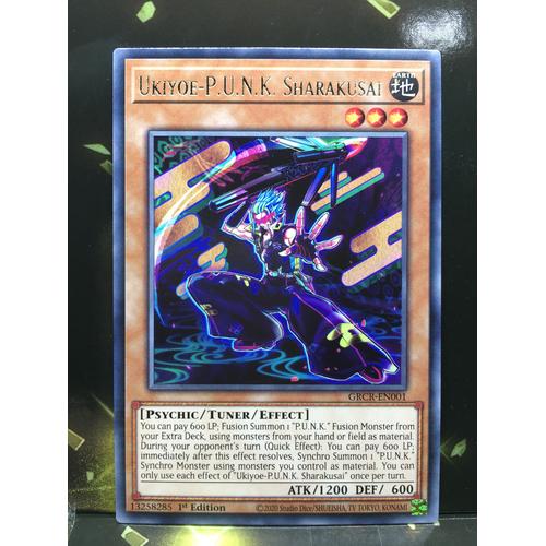 Jual Yugioh Ukiyoe-P.U.N.K. Sharakusai - GRCR rare - Jakarta Barat ...