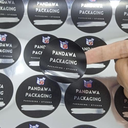 Jual Cetak/Print Label Kemasan Sticker Silver A3+ & Kiss Cutting - Die ...