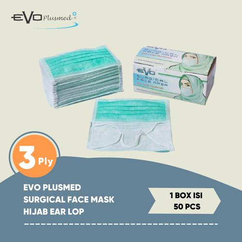 Jual Evo Masker Hijab Ear Loop Surgical Face Mask - Kota Cimahi ...