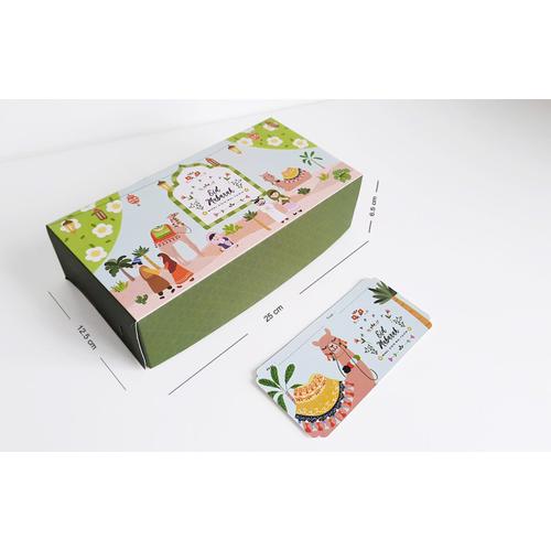 Jual Dus Kue Roll Cake Idul Fitri Box Packaging Hampers Kue Kering ...