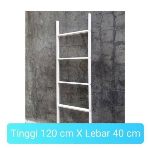 Jual Termurah Ladder Hanger Tangga Kayu 4 Susun Rak Tangga Kayu Rak ...