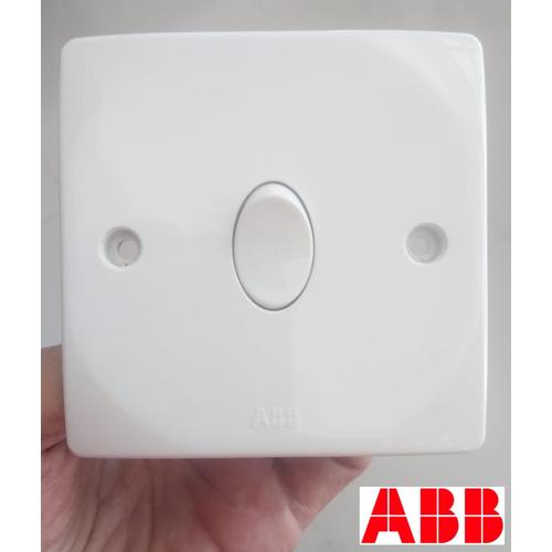 Jual Saklar tunggal single dinding rumah 1G 1W ABB Classiq CSW101 original - Kota Batam ...