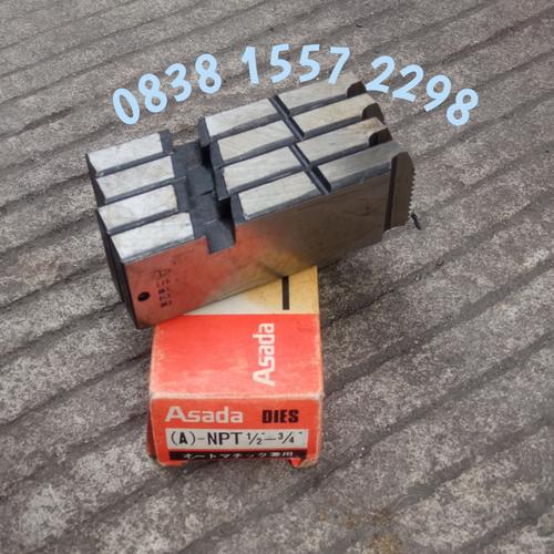 Jual Mata senai 1/2-3/4" NPT ASADA original Mata senai drat pipa besi ...