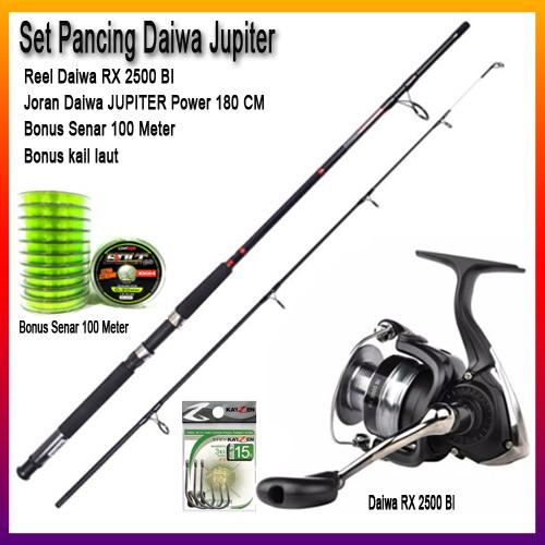 Jual Set Pancing Daiwa Joran Daiwa Jupiter 180CM Original - 210 CM ...