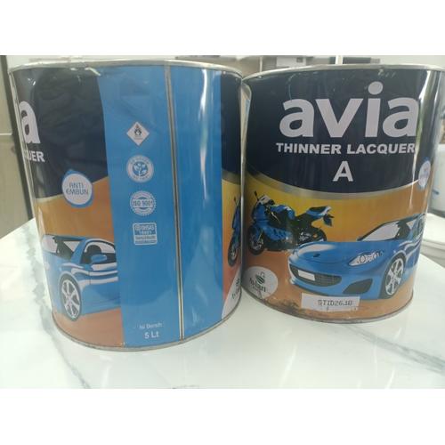 Jual THINNER THINER TINER TENER AVIA A 5 LITER GALONAN / PENGENCER CAT 5 L - Kab. Tangerang ...