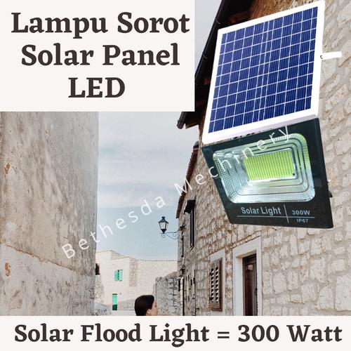 Jual Lampu LED 300W Panel Surya | Solar Cell 40 60 100 200 300 500 Watt ...