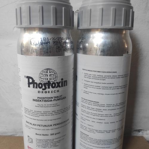 Jual PHOSTOXIN GERMANY 100 TABLETS OBAT HAMA KUTU GUDANG BERAS HASIL ...