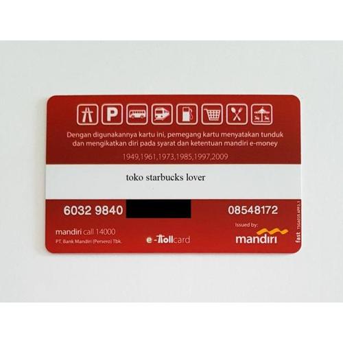 Jual Lando Kartu Emoney Etoll Mandiri Saldo 0 - Edisi Batik Shio Kerbau ...