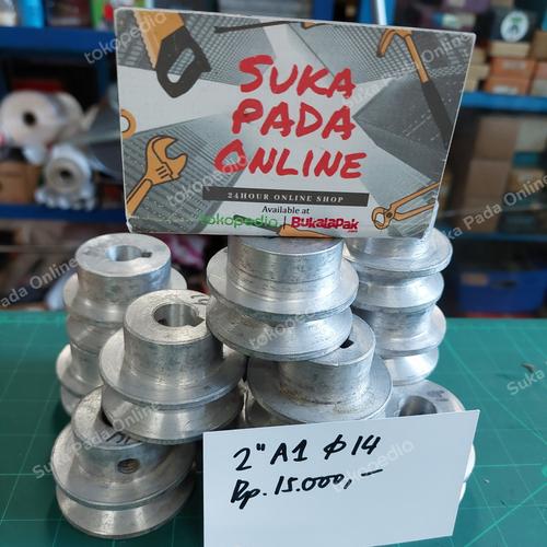 Jual Pulley Pully Poli Poly Alumunium berbagai ukuran A1 A2 murah ...