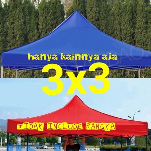 Jual ATAP TENDA LIPAT 3X3 TENDA STAND/ TENDA BAZAR - Putih - Jakarta ...