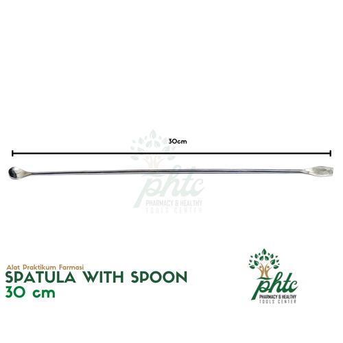 Jual Spatel / Spatula Stainless with Spoon 30cm - Kota Depok - Pharmacy ...