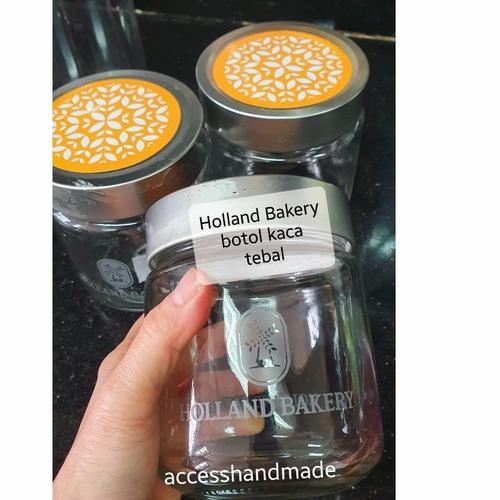 Jual Botol Jar beling tebal Holland Bakery toples kaca container kedap ...