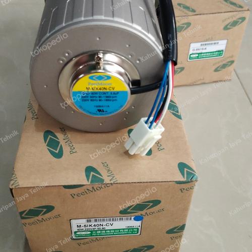 Jual MOTOR PEEI MOGER M5IK40 NCV + GEAR HEAD G5N15K + SPEED CONTROL ...