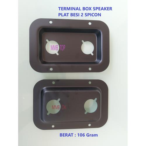 Jual Terminal Plat Spicon 2 Lubang / Terminal Besi Plat 2 Spicon s ...