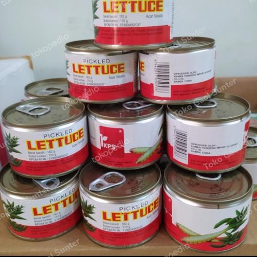 Jual Pickled Lettuce Acar Selada Kaleng IKPS 182 Gram - Jakarta Utara ...