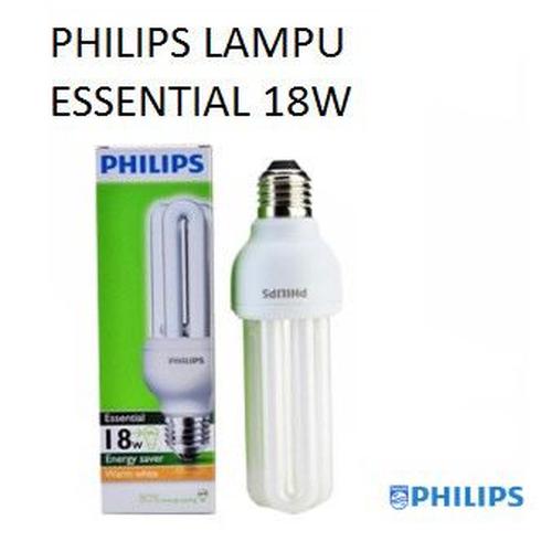 Jual Philips Lampu Essential 18W 18 watt 18watt - Putih - Jakarta ...