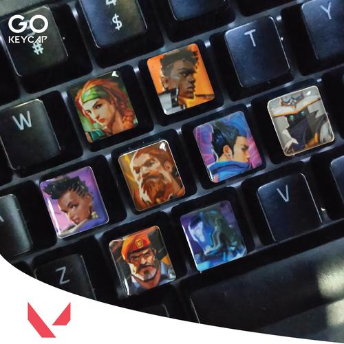 Jual Keycaps Keyboard PBT Agenr Valorant Vol2 Resin Gaming - Skye ...