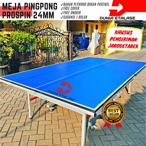 Jual MEJA PINGPONG MEJA TENIS MEJA PROSPIN 24mm BAHAN MDF BUKAN PARTIKEL - Kota Tangerang ...