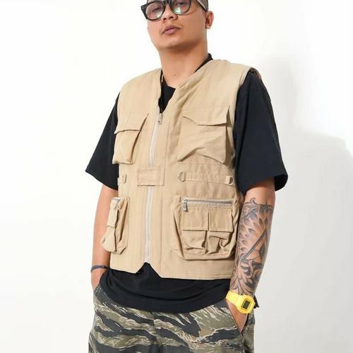 Jual JAKET ROMPI TACTICAL OUTDOOR JUMBO VEST POCKET BIG SIZE KERJA ...