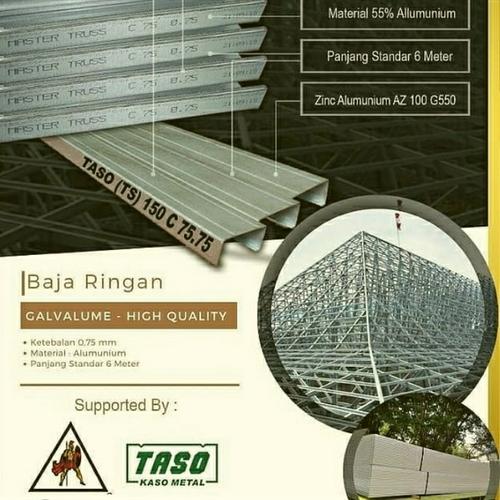 Jual Baja Ringan Taso C75-75 tebal 0.75mm - Kota Bekasi ...