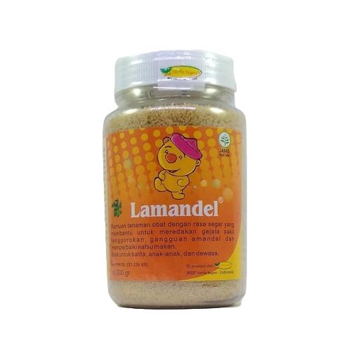 Jual LAMANDEL OBAT HERBAL - SAKIT TENGGOROKAN, BATUK, SAKIT AMANDEL 200 ...