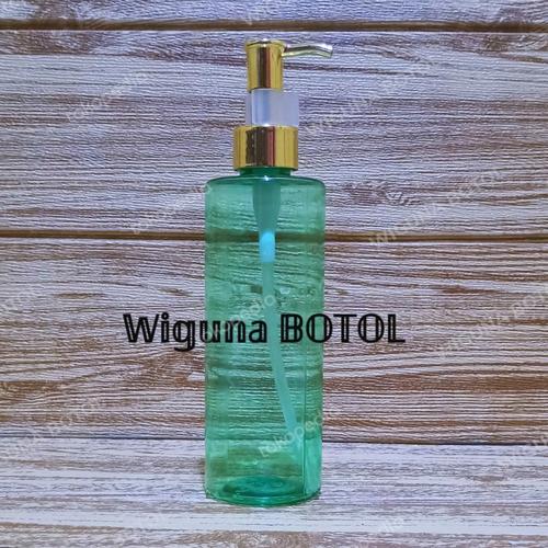 Jual Botol Pump 250 ML Hijau / Botol RF 250ml Hijau Tutup Pump Luxury ...