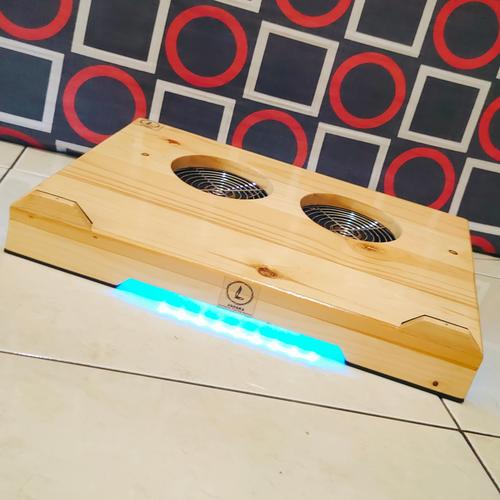Jual COOLING PAD LAPTOP CUSTOM ANGIN KENCANG BAHAN KAYU PILIHAN BEST ...