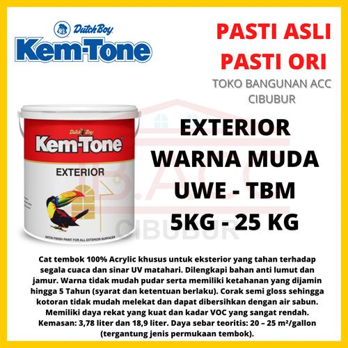 Jual Cat Tembok Premium Exterior Kem-Tone Kemtone Warna Muda 5kg - Kab ...