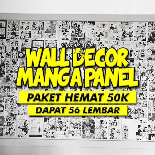 Jual (PAKET 50K) Poster Dinding Anime Manga Wall Decor Panel - Bisa ...