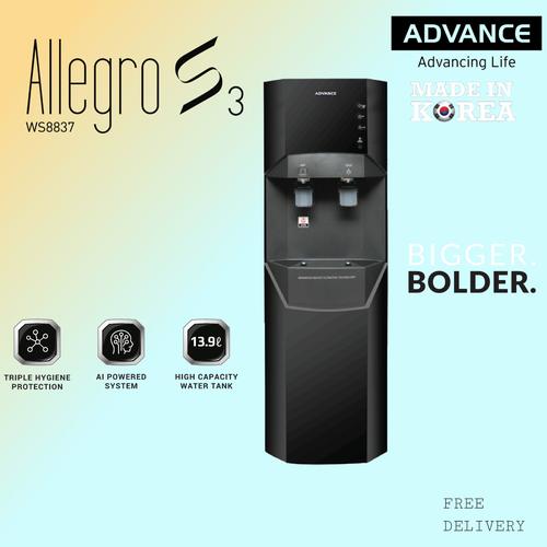 Jual PENYARINGAN AIR ADVANCE ALLEGRO S3 BLACK / ADVANCE RO WATER ...