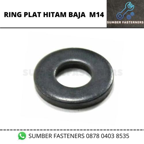 Jual Ring Plat Hitam M14 - Jakarta Utara - sumber fasteners | Tokopedia