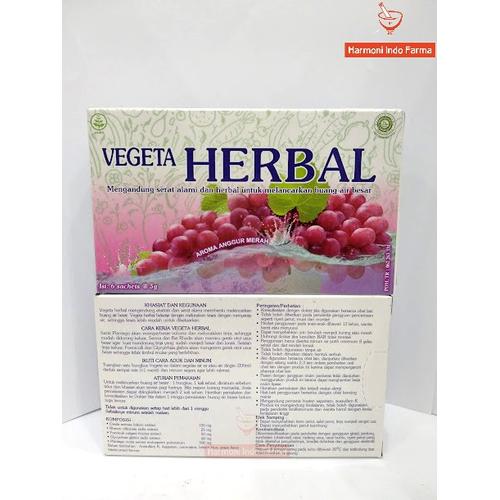 Jual Vegeta Herbal (1 box = 6 sachet) - Kota Jambi - Apotek Harmoni ...