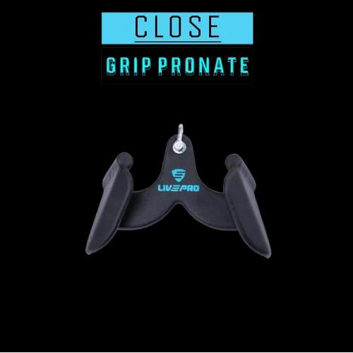 Jual Close Pronate MAG power Grip handle Bar cable Attachment Fitness ...