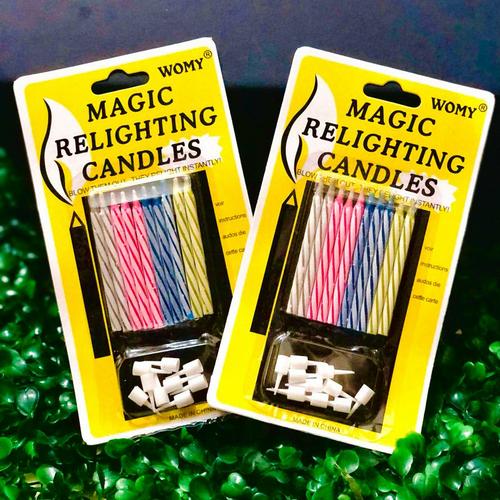 Jual lilin ulang tahun magic/ lilin ulang tahun/ magic candle/ hiasan ...