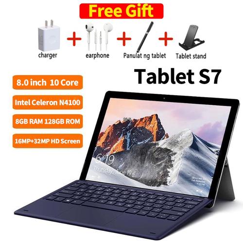 Jual 2021 Tablet Asli Baru Tablet S7 Tab 8GB+128GB Jaringan Sepuluh ...