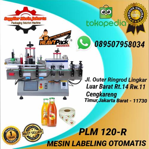Jual Mesin Labeling Stiker Botol Bulat Otomatis PLM-120 R Heavypack ...