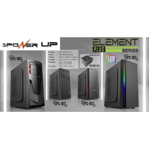 Jual Casing PC Power UP Element Plus - Kota Medan - Zho_com | Tokopedia