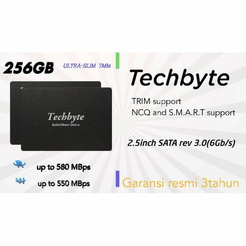 Promo SSD Techbyte 256GB Garansi 3 tahun - Kota Medan - GADGET HOUSE STORE | Tokopedia