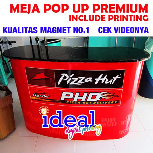 Jual Meja Pop Up Counter Meja pameran portable Bongkar pasang include ...