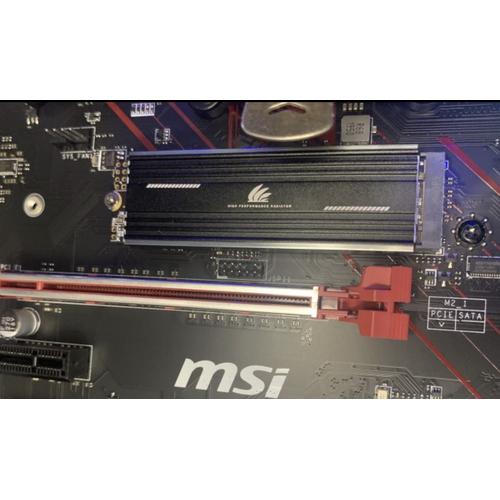 Jual Pendingin dual side aluminium thermal pad M.2 ssd Nvme heatsink ...