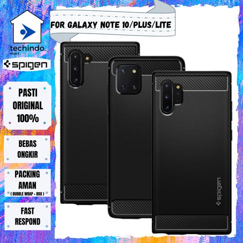 Jual Case Samsung Galaxy Note 10 / Plus / Lite Spigen Rugged Armor ...