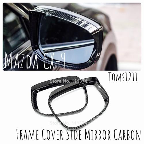 Jual Cover Frame Spion Side Mirror Mazda CX9 2016 2018 2019 2020 2021 ...