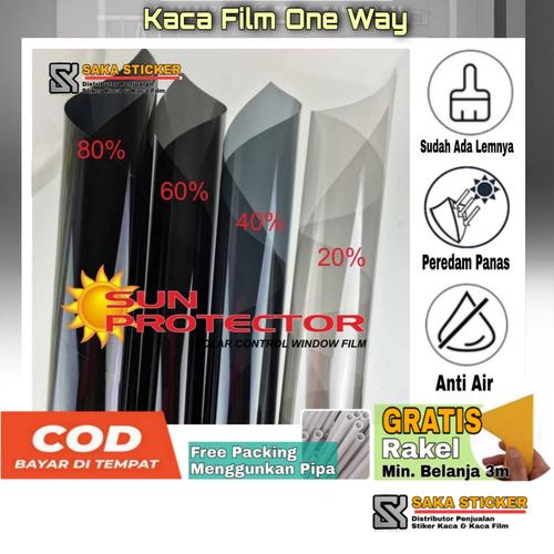 Jual Stiker Kaca Jendela Rumah Wallpaper Sticker Kaca Film Hitam Riben ...